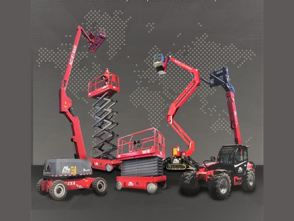 alquiler de manlift, tijeras, telehandler - EQUIPOS DE ELEVACION
